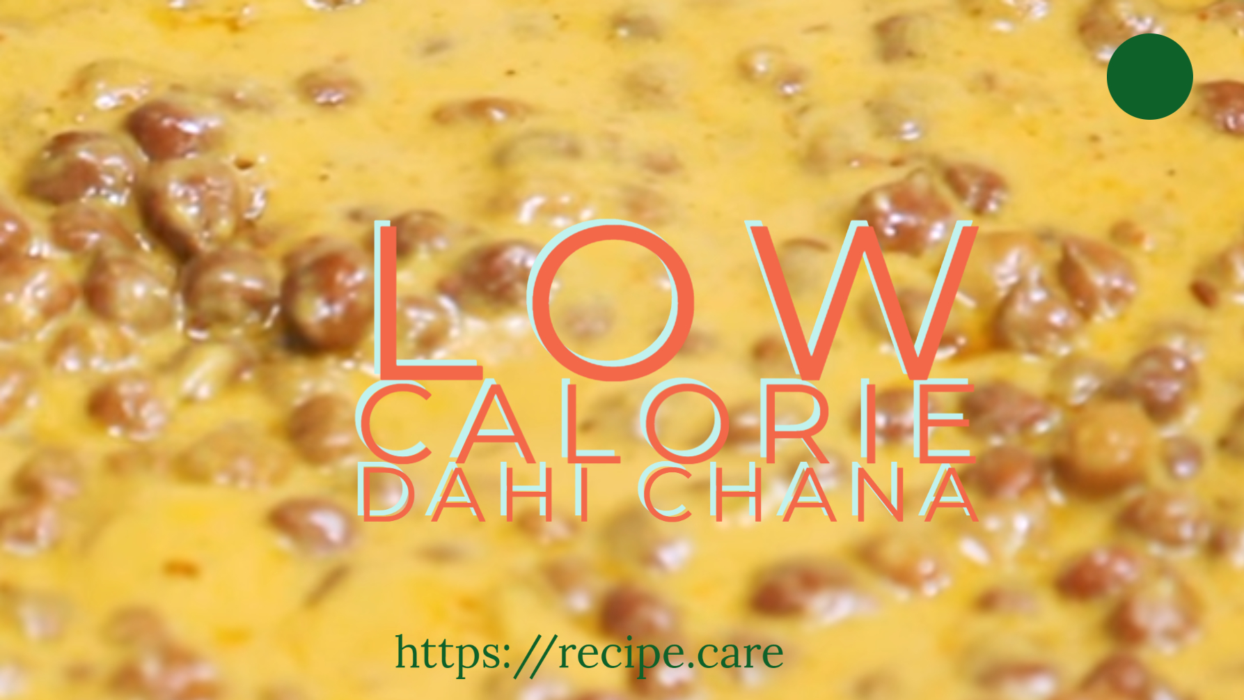 Dahi Chana Recipe – HealthAcharya